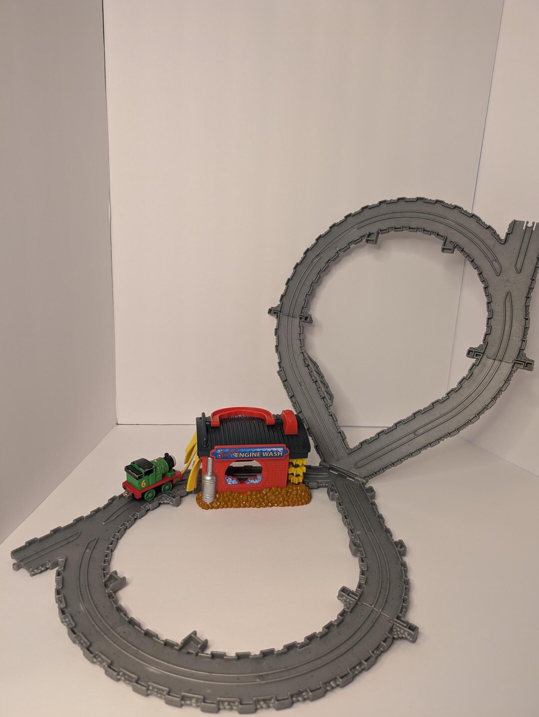 Thomas & Friends Take-n-play Sodor Engine Wash Playset: Interactive ...