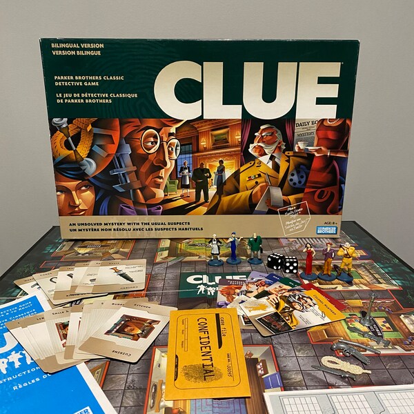 Clue Game - Etsy