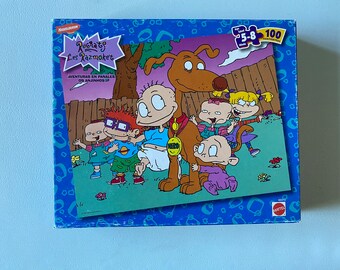 Vintage Rugrats Puzzle SEALED NEW My Size Floor 3 Ft Puzzle Toddler Toy ...
