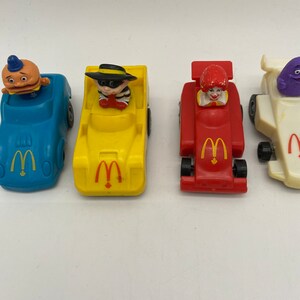 Vintage Mcdonald's Big Mac Cars Complete Set - Etsy