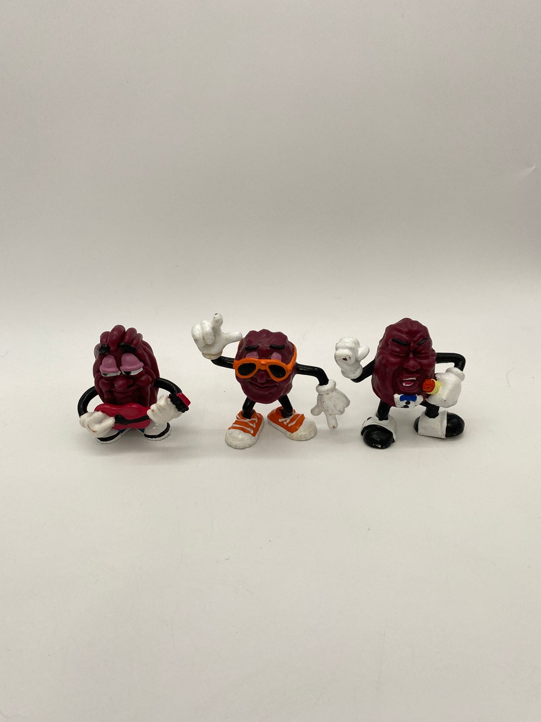 1980s California Raisins Figurine Set of 3 - Etsy