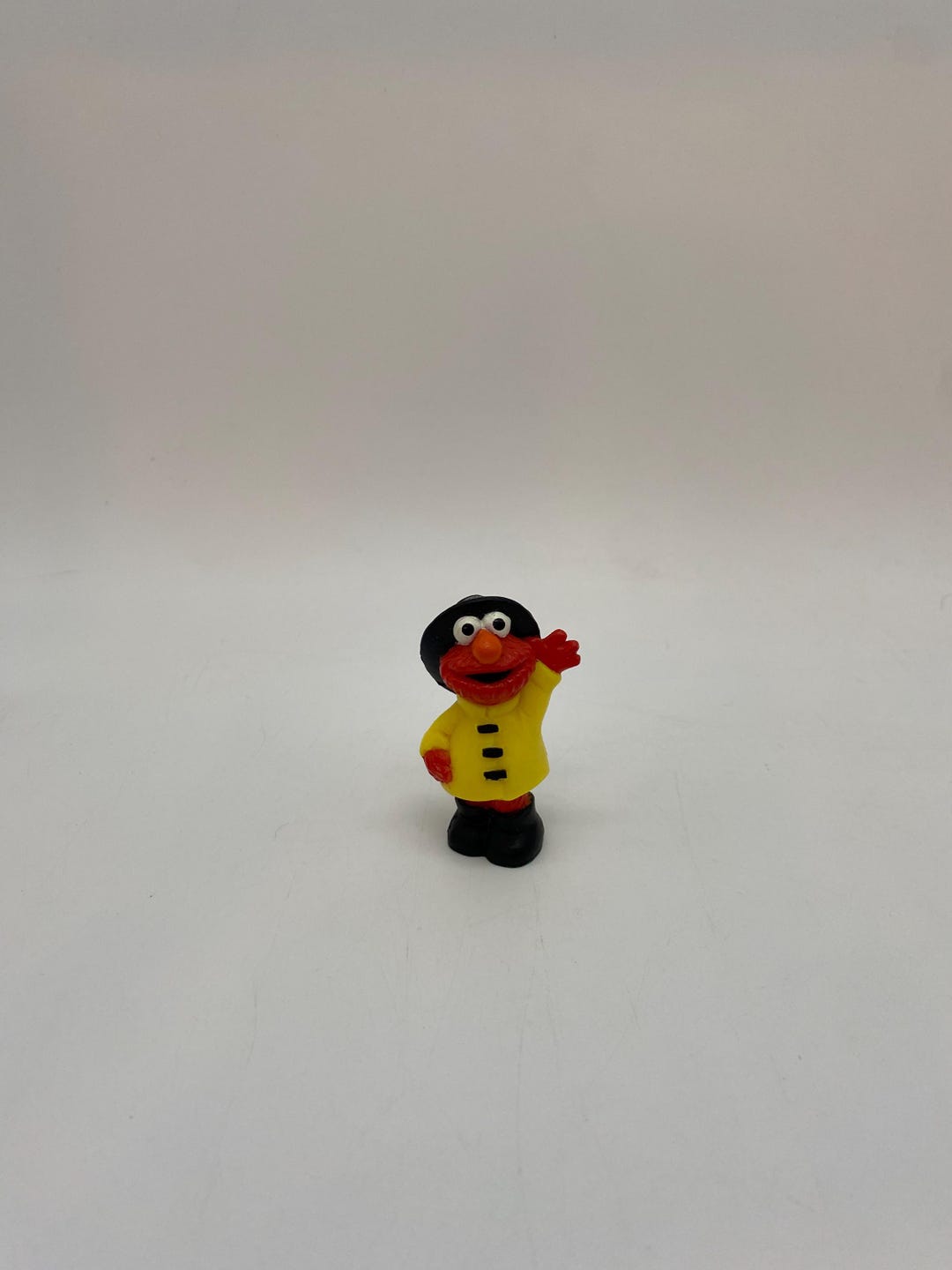 Vintage Sesame Street Elmo Fire Fighter Figurine - Jim Henson Muppet ...