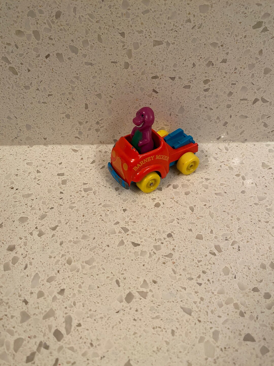 1993 Barney the Dinosaur Die Cast Barney in Mixer Truck - Etsy