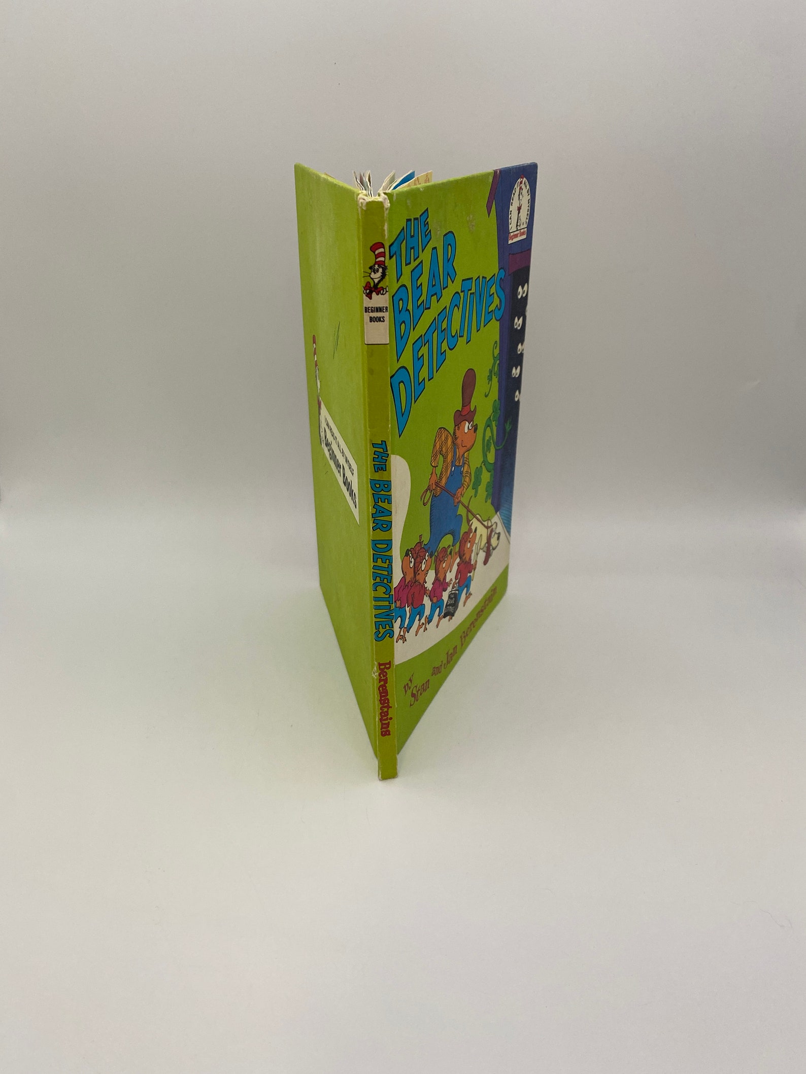 Vintage 1975 Dr. Seuss Bear Detectives Hardcover Book by Stan & Jan ...