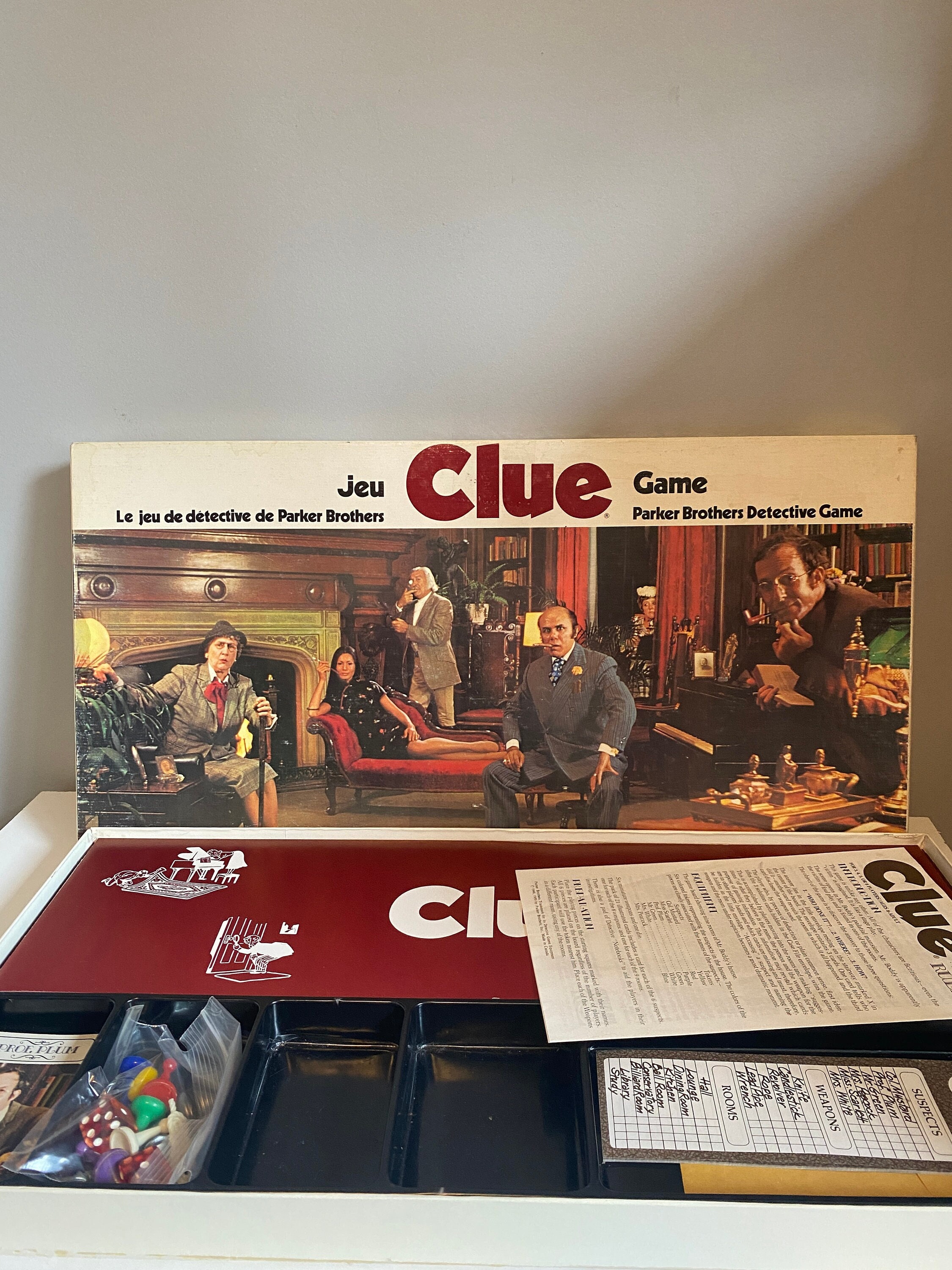 Clue Game Box