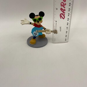 Mickey Mouse Rockstar Figurine: Collectible Guitar-wielding Disney ...