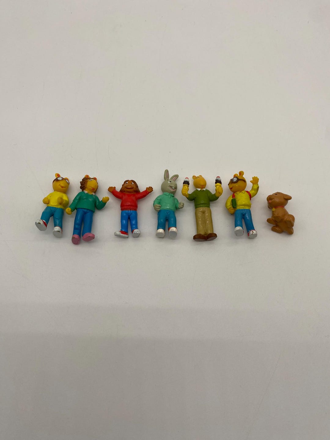 2000 Marc Brown Arthur Set of Mini Character Figurine Toys - Etsy