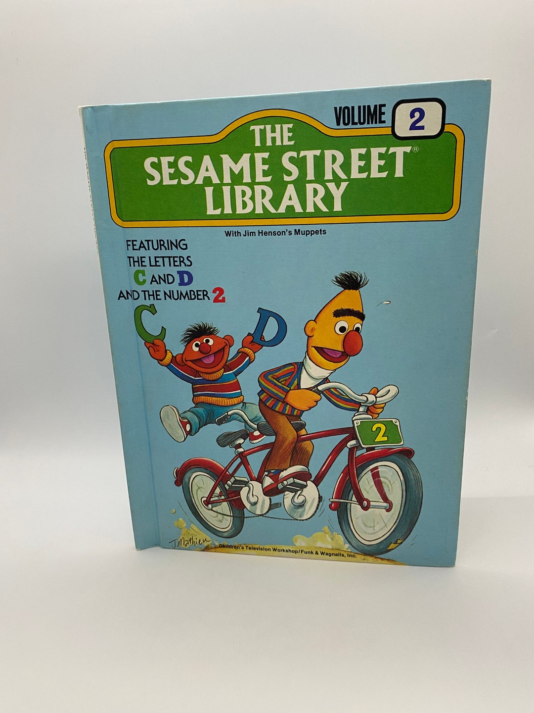 1978 the Sesame Street Library Volume 2 Featuring the Letters C & D and ...