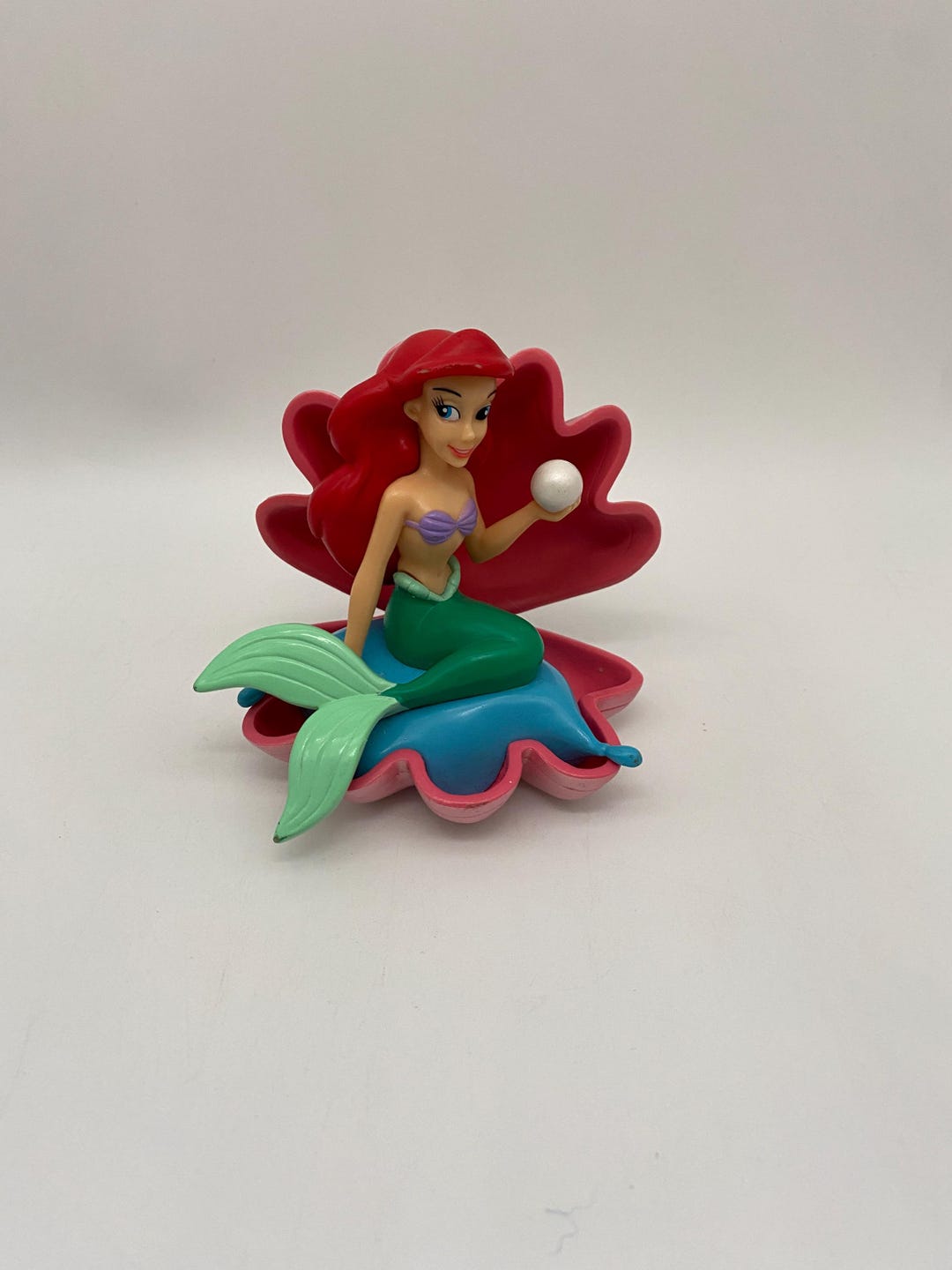 Decopac Disney the Little Mermaid Ariel in Shell Figurine Toy - Etsy
