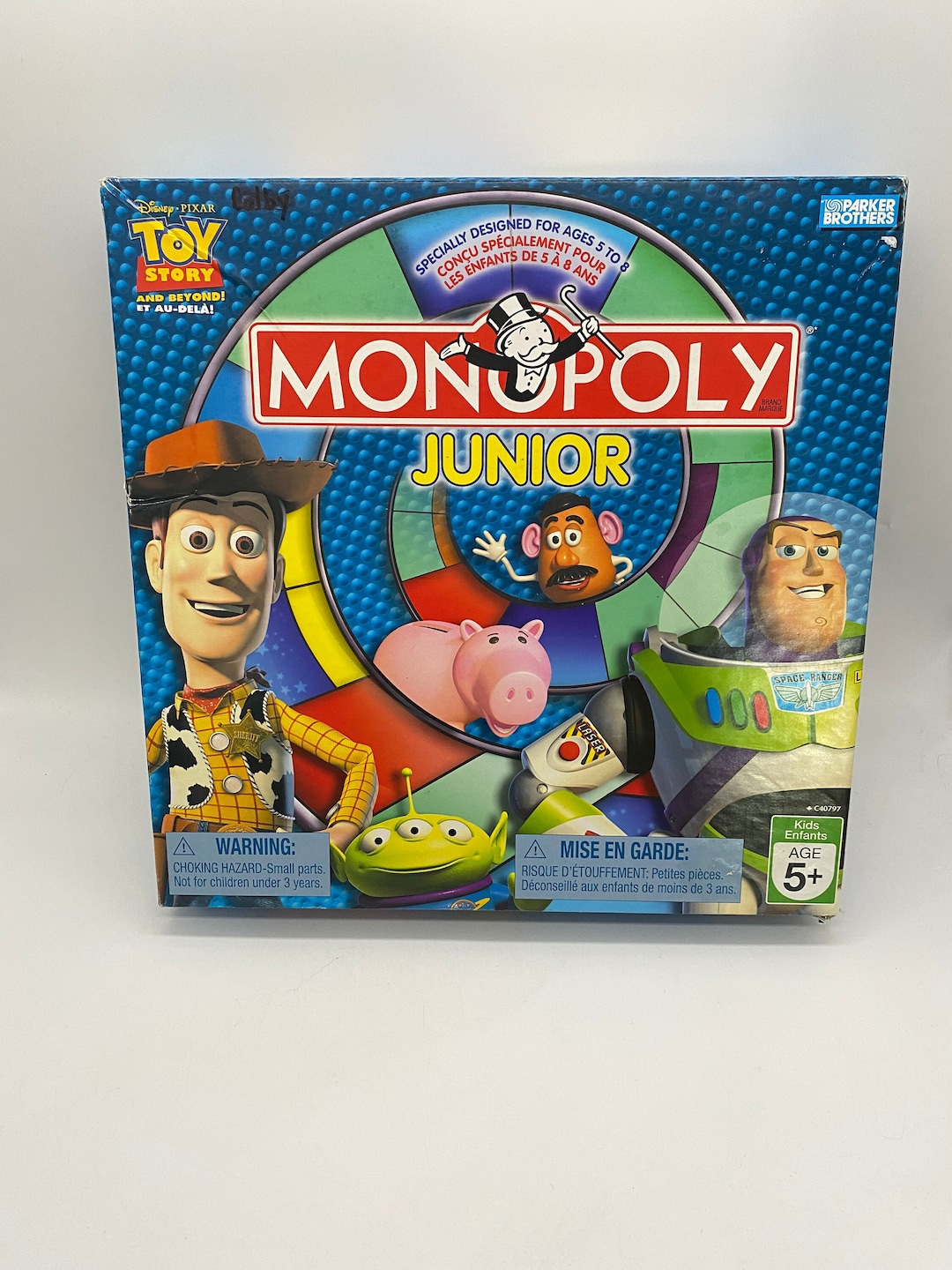 2002 Toy Story Monopoly Junior: Vintage Disney Board Game for Family ...