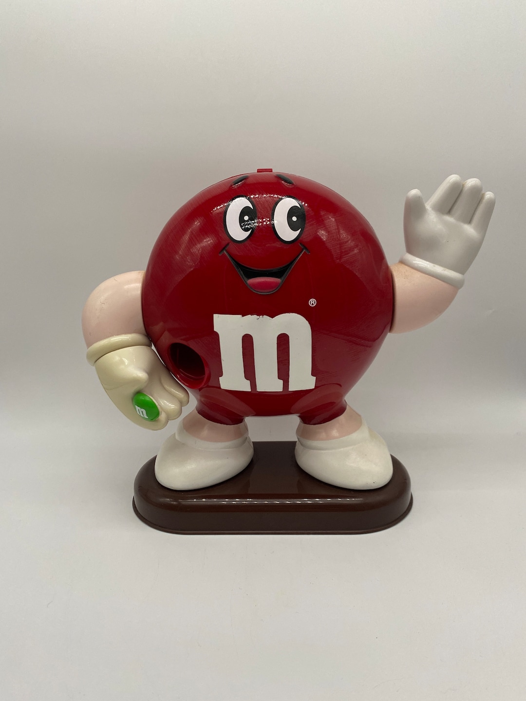 Vintage 1998 M&m's Red Candy Dispenser - Etsy