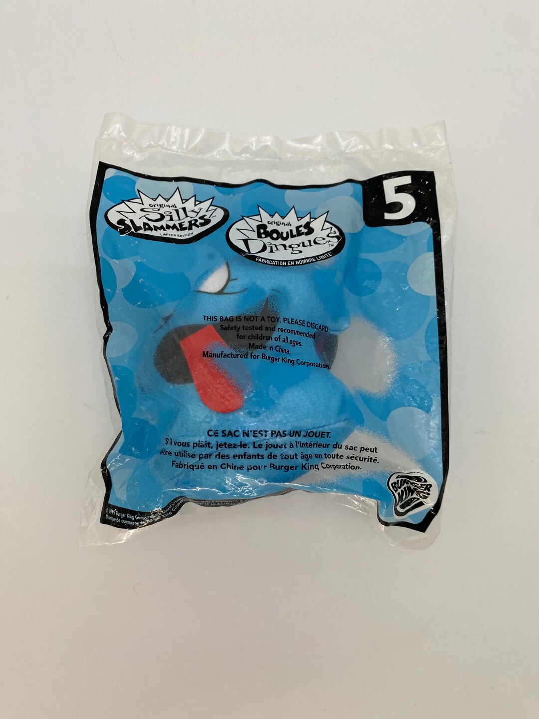 1999 Burger King Silly Slammers Kid's Meal Toy Sealed - Etsy
