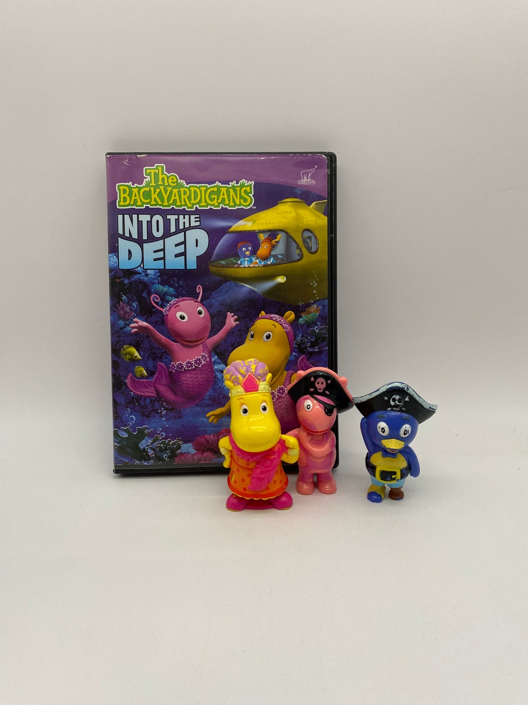 The Backyardigans Into the Deep DVD With 3 Figurine Toys Set - Etsy