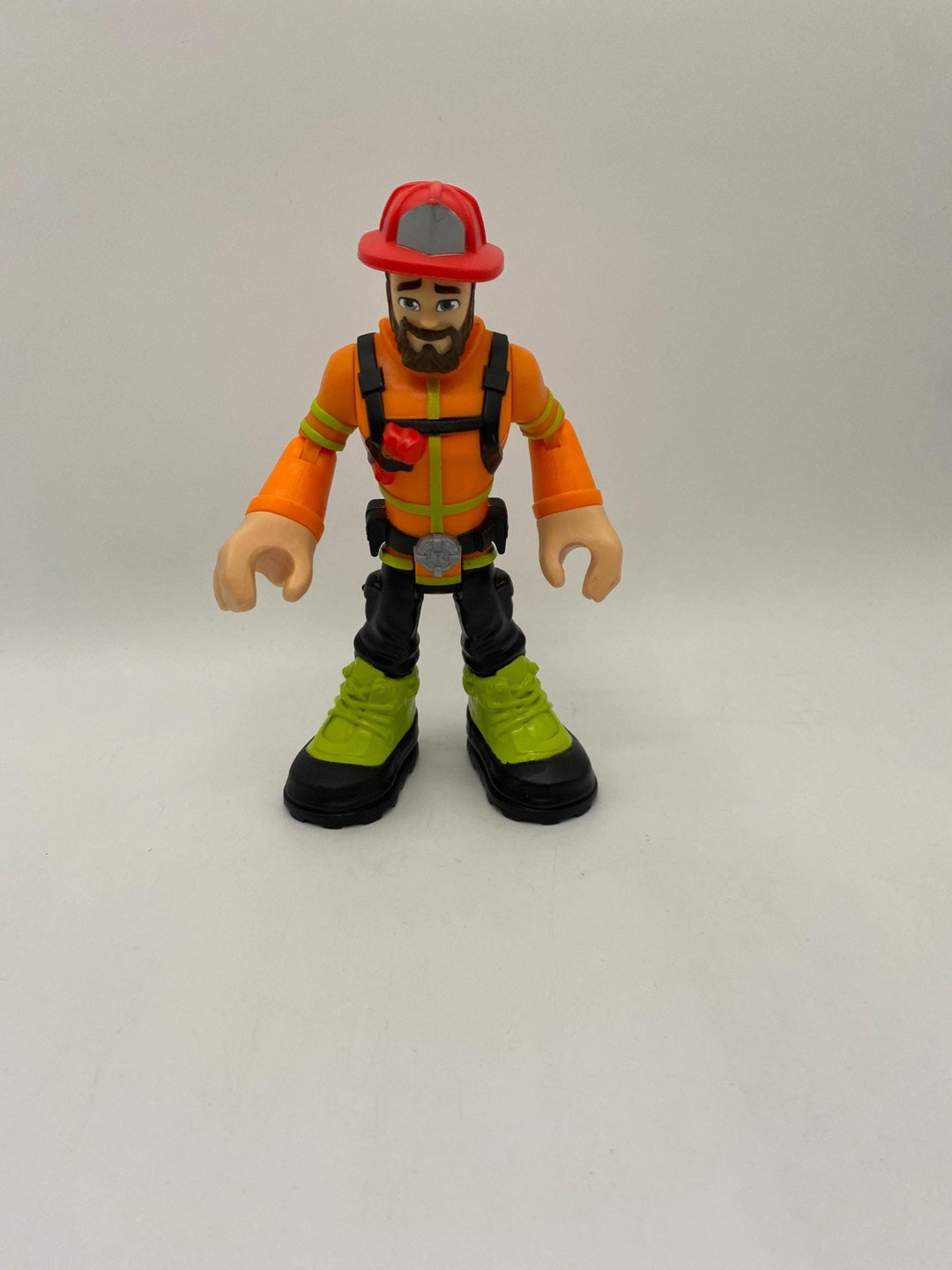 Mattel Rescue Heroes Forrest Fuego Firefighter Action Figure - 2018 ...