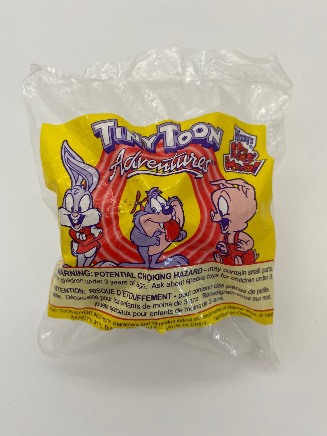 1998 Dizzy Devil Spinning Tiny Toon Adventures Wendy's Kids Meal Toy - Etsy
