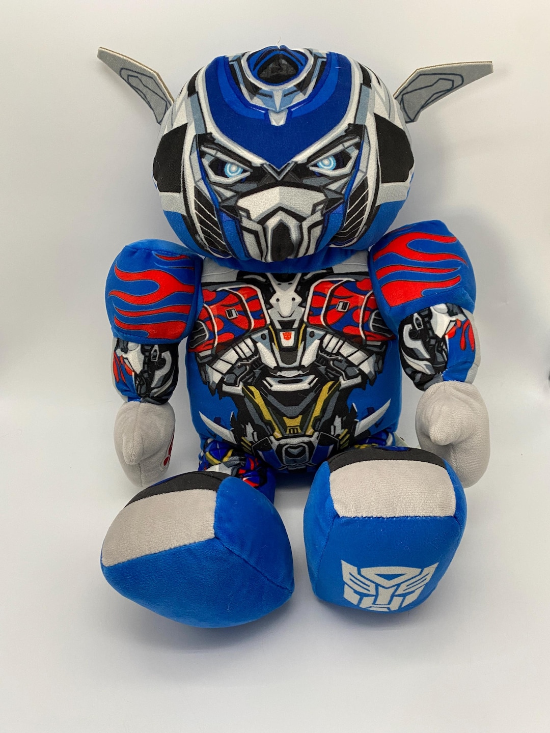 Build A Bear Transformers Optimus Prime Bear Plush Toy - Etsy