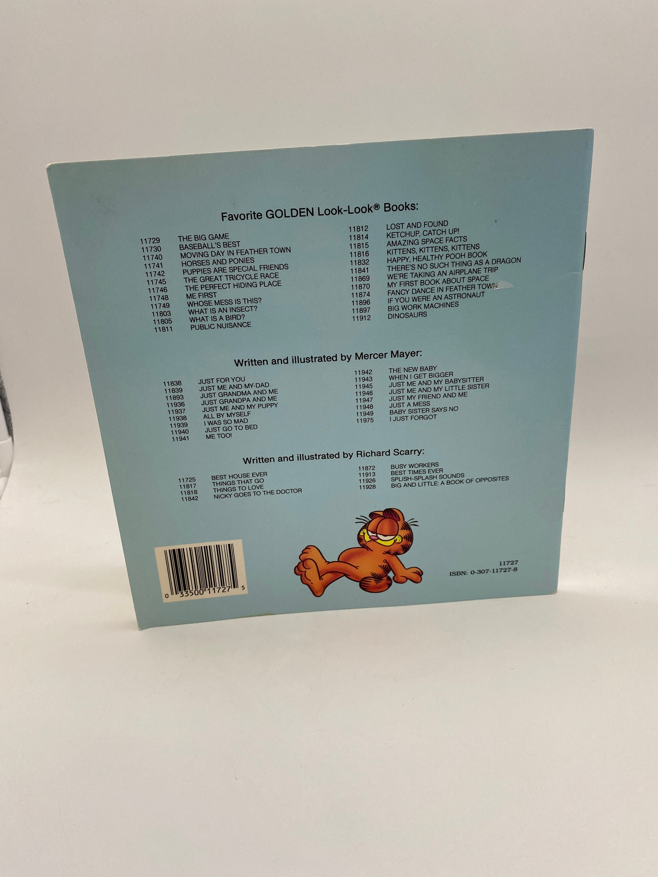 Garfield's Longest Catnap A Golden Look-look Book by Jim - Etsy Canada