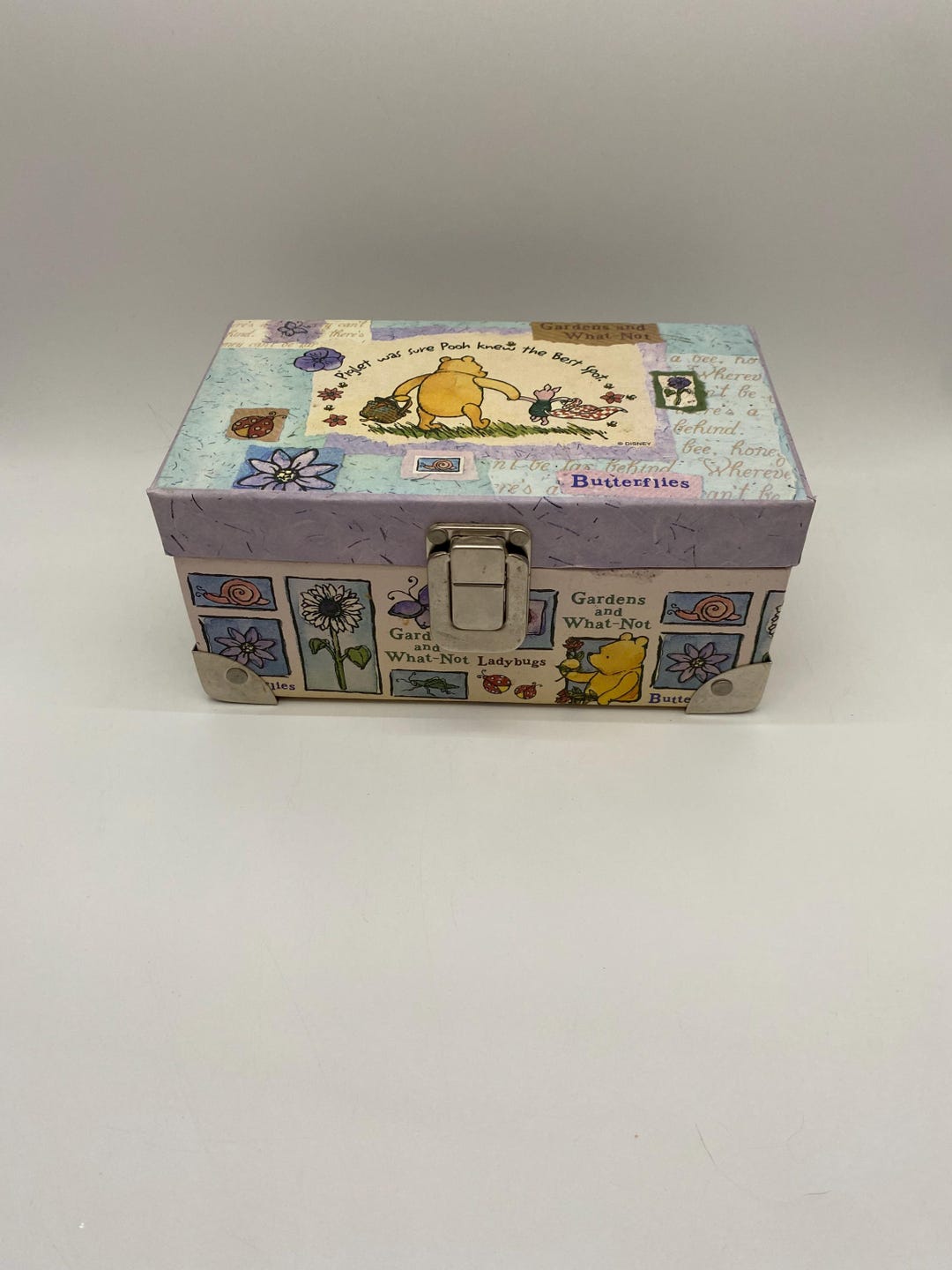 Disney Winnie the Pooh Cardboard Trinket Jewelry Box - Etsy