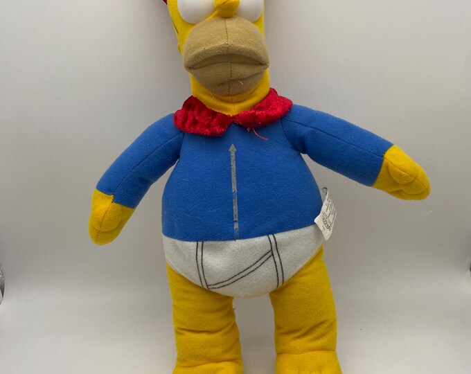 2007 Nanco the Simpsons Homer Simpson Mr. Plow Plush Toy - Etsy