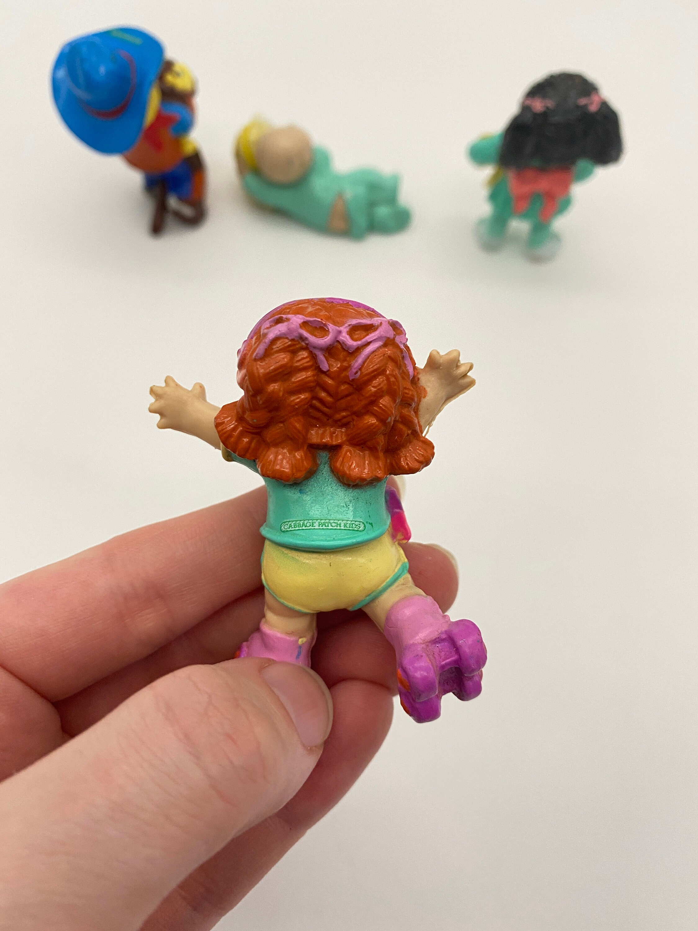 Toys & Games Toys Vintage 1980s Cabbage Patch Kids Figurines Cabbage ...
