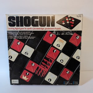 1977 Shogun Game, Retro Strategy Game. - Etsy