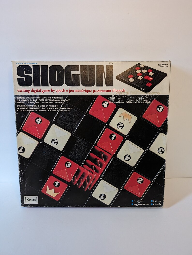 1977 Shogun Game, Retro Strategy Game. - Etsy