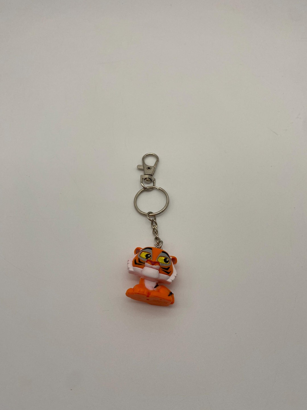 Disney Doorables Aladdin Rajah Figurine Key Chain Purse Charm Upcycled ...