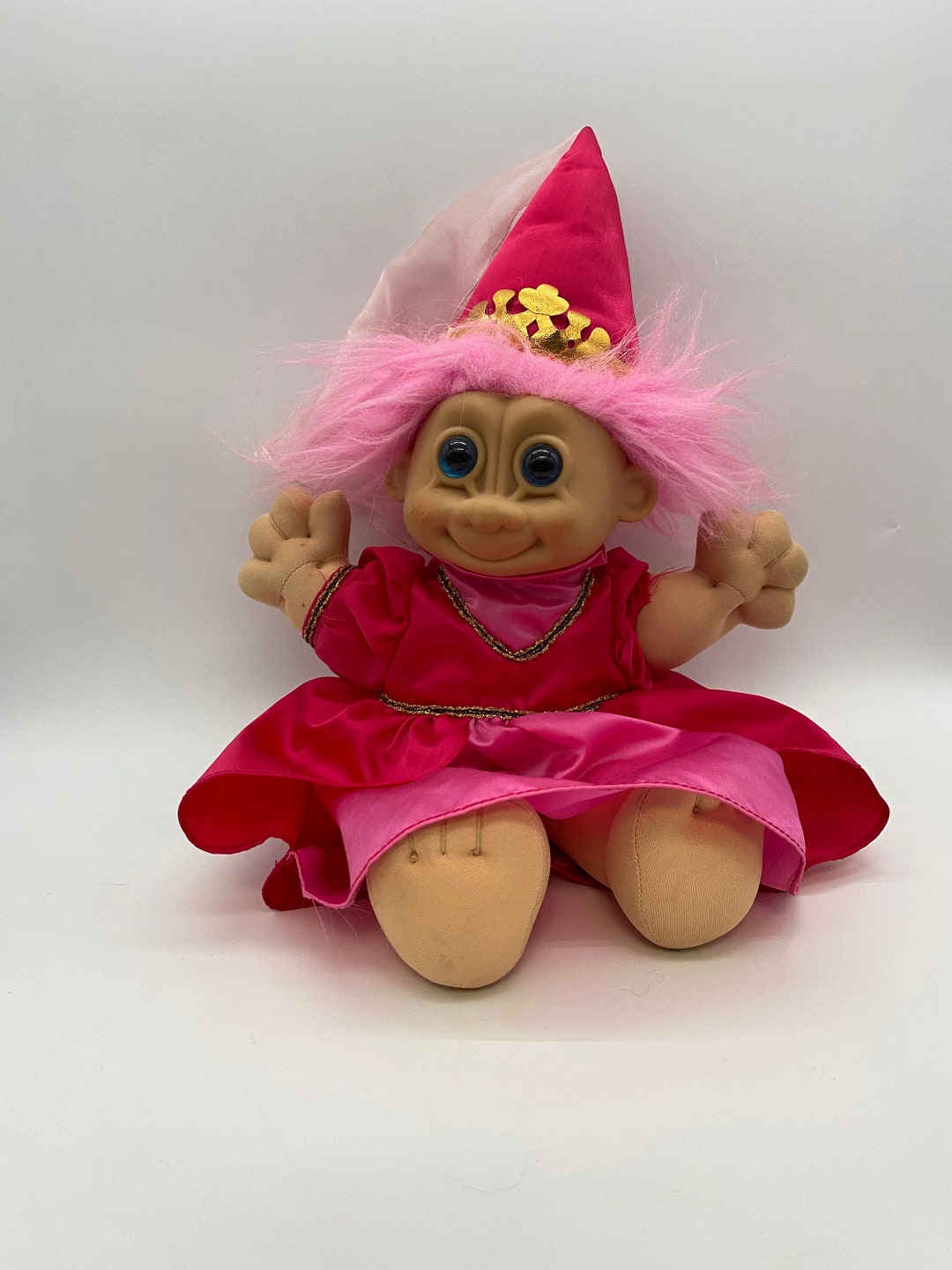 Vintage Large Princess Russ Troll Plush Doll - Etsy