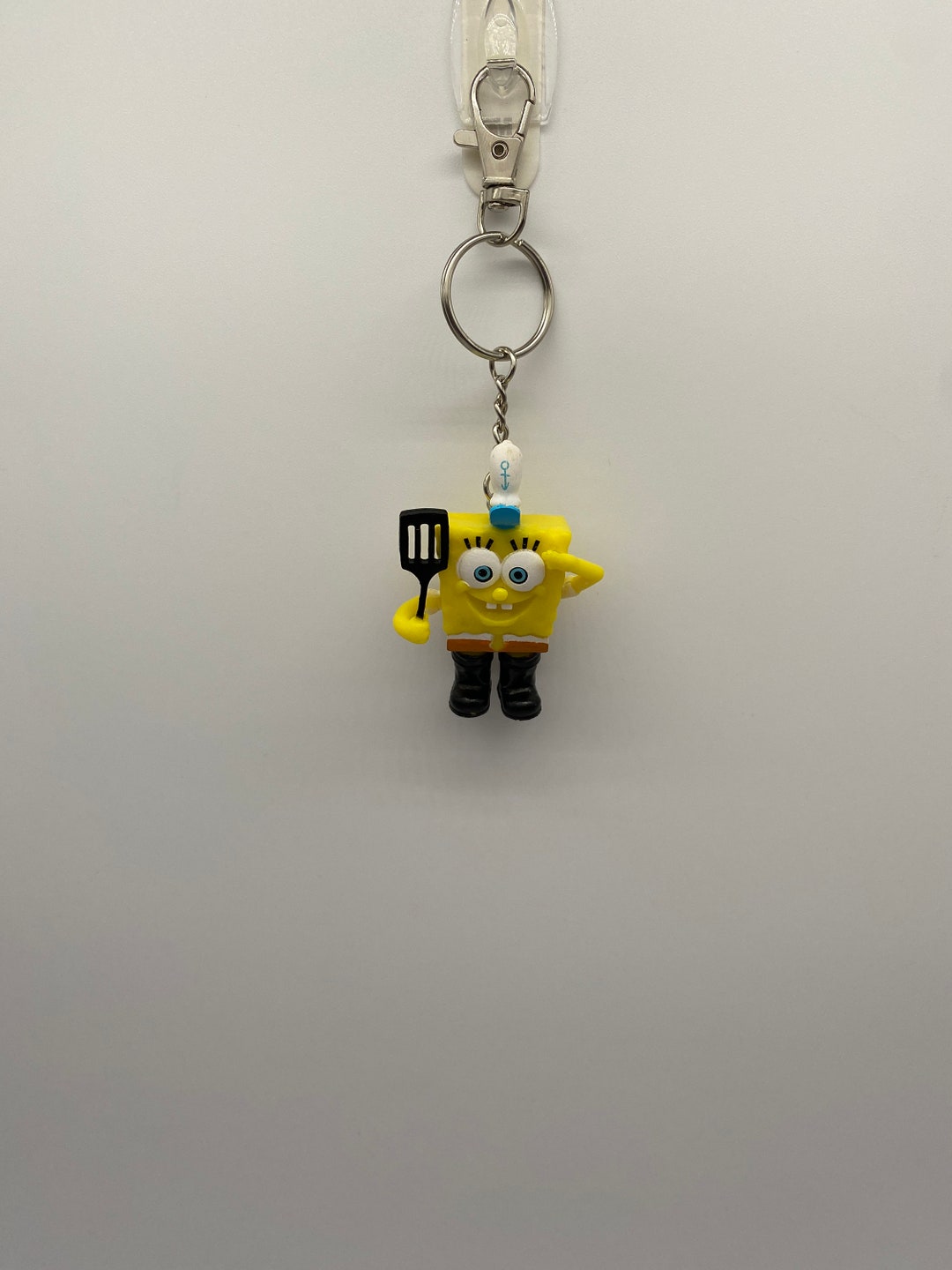 Nickelodeon Spongebob Squarepantstoy Figurine Key Chain Purse Charm ...