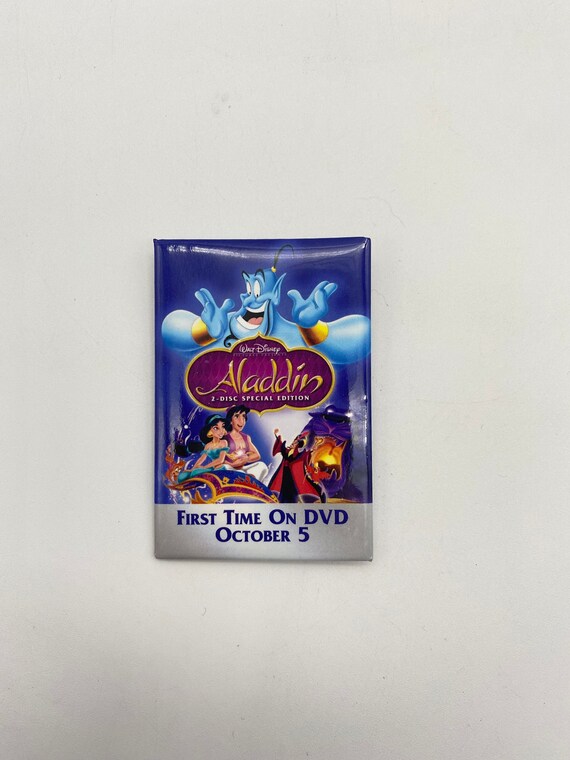 Disney Aladdin Special Edition Dvd Movie Release Butt Gem
