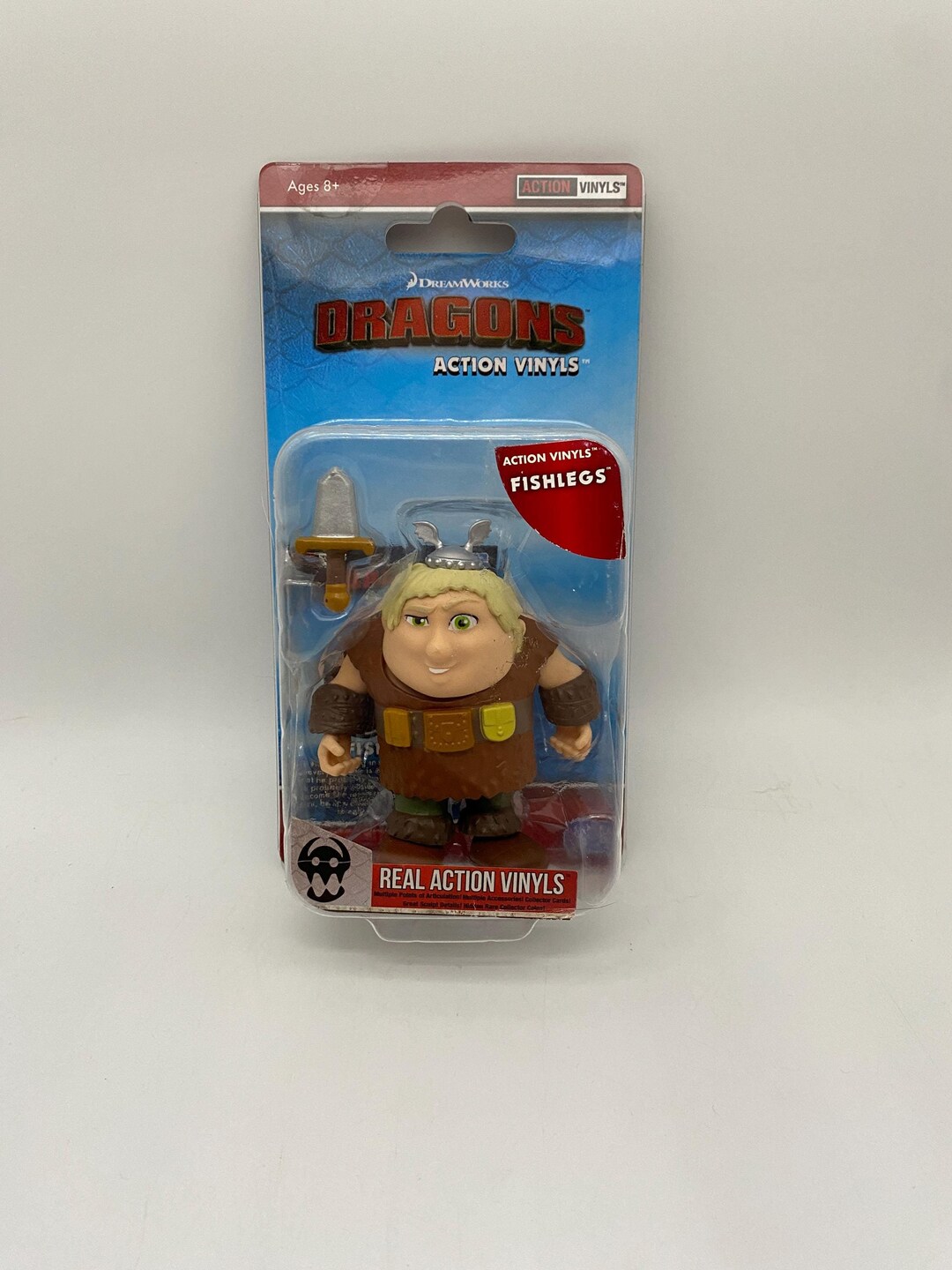 Dreamworks Dragons Action Vinyls Fishlegs Figurine Toy - Etsy