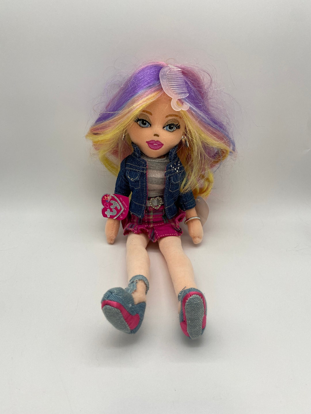TY Girlz "cute Candy" Plush Doll With Tags - Etsy