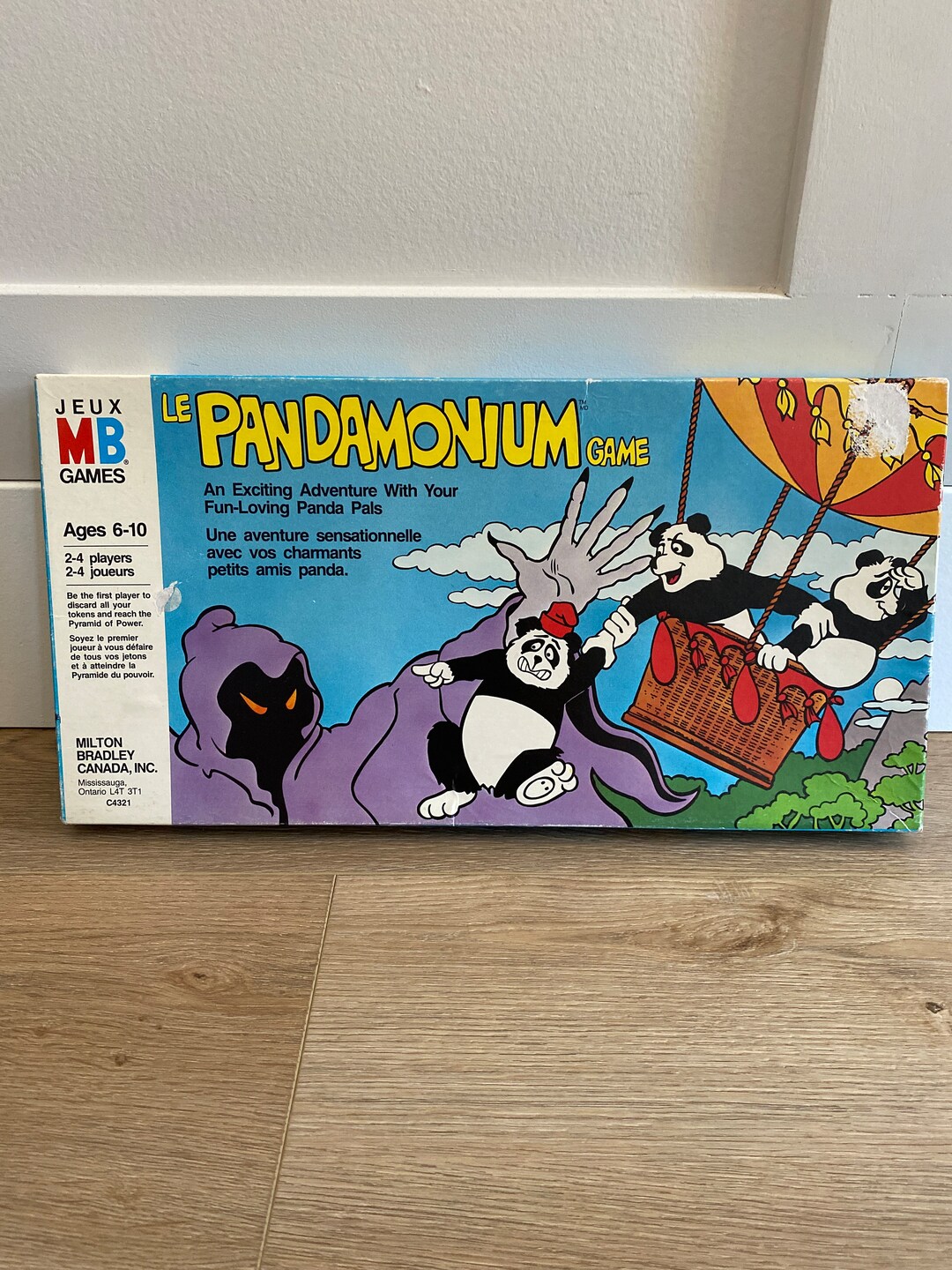 1983 Pandamonium Game by Milton Bradley - Etsy