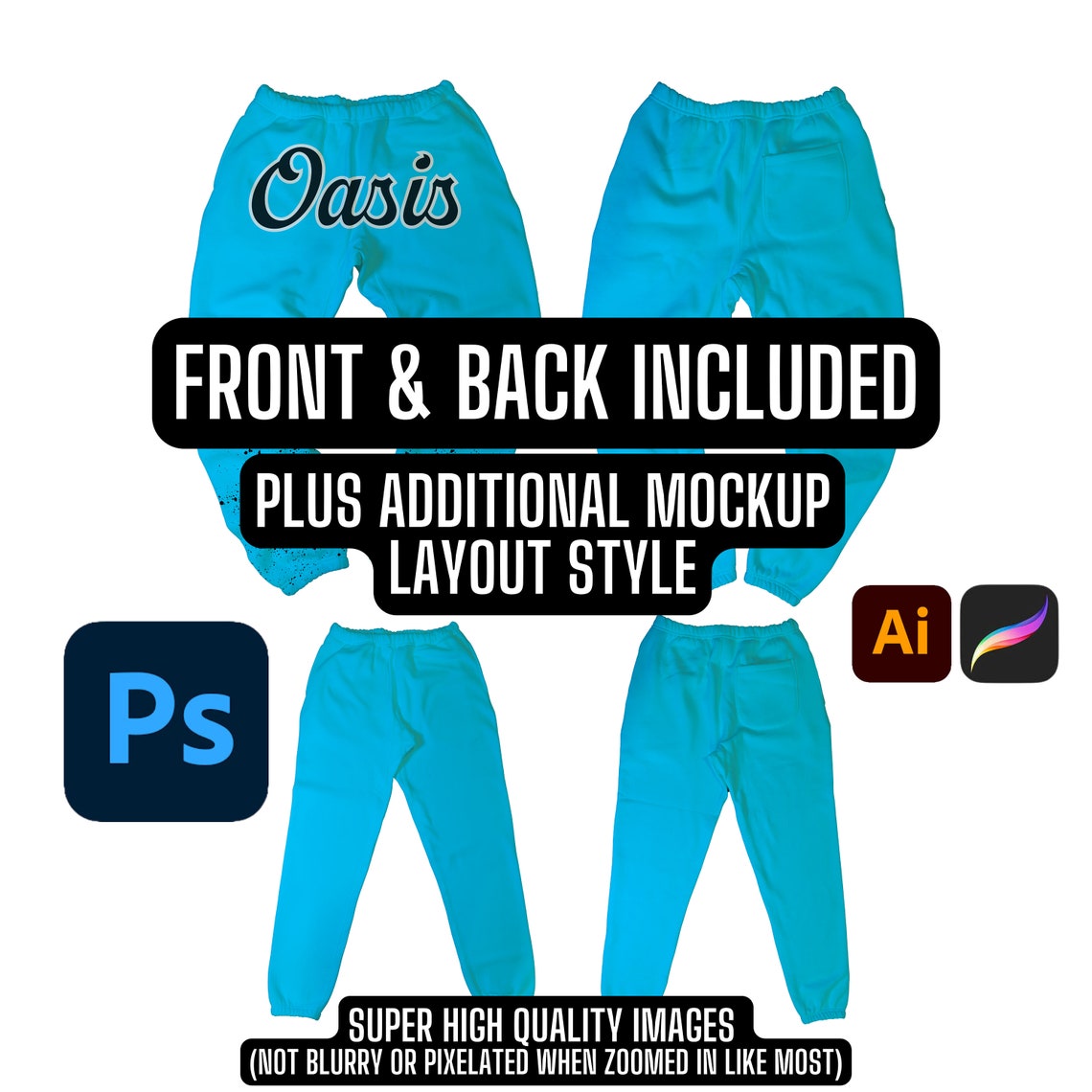 Hoodie Mock-up, Sweatsuit Mockup, Streetwear Hoodie Mockup, Hoodie ...