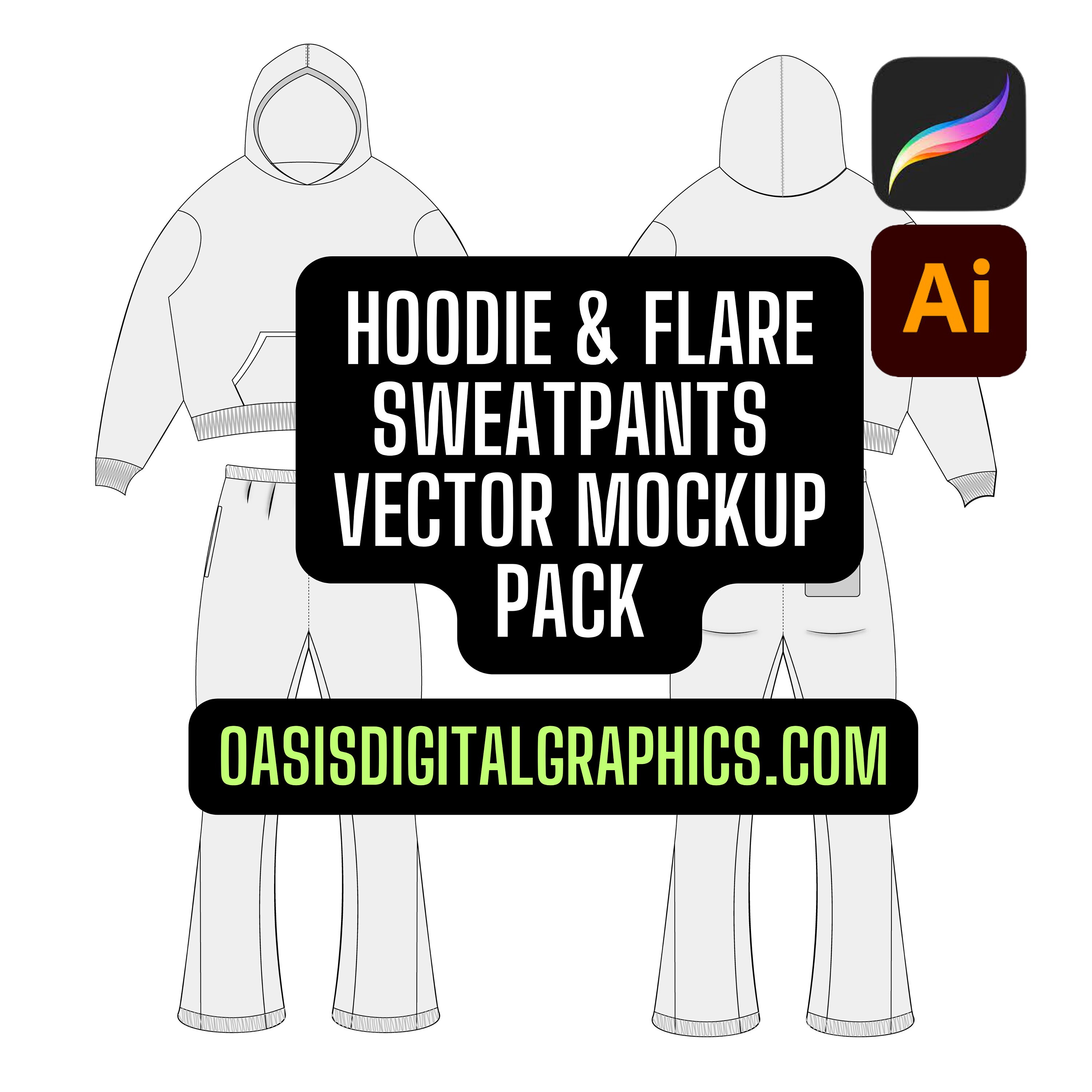 Flare Pants Mockup Flared Pants Mockup, Stacked Pants Mockup ...