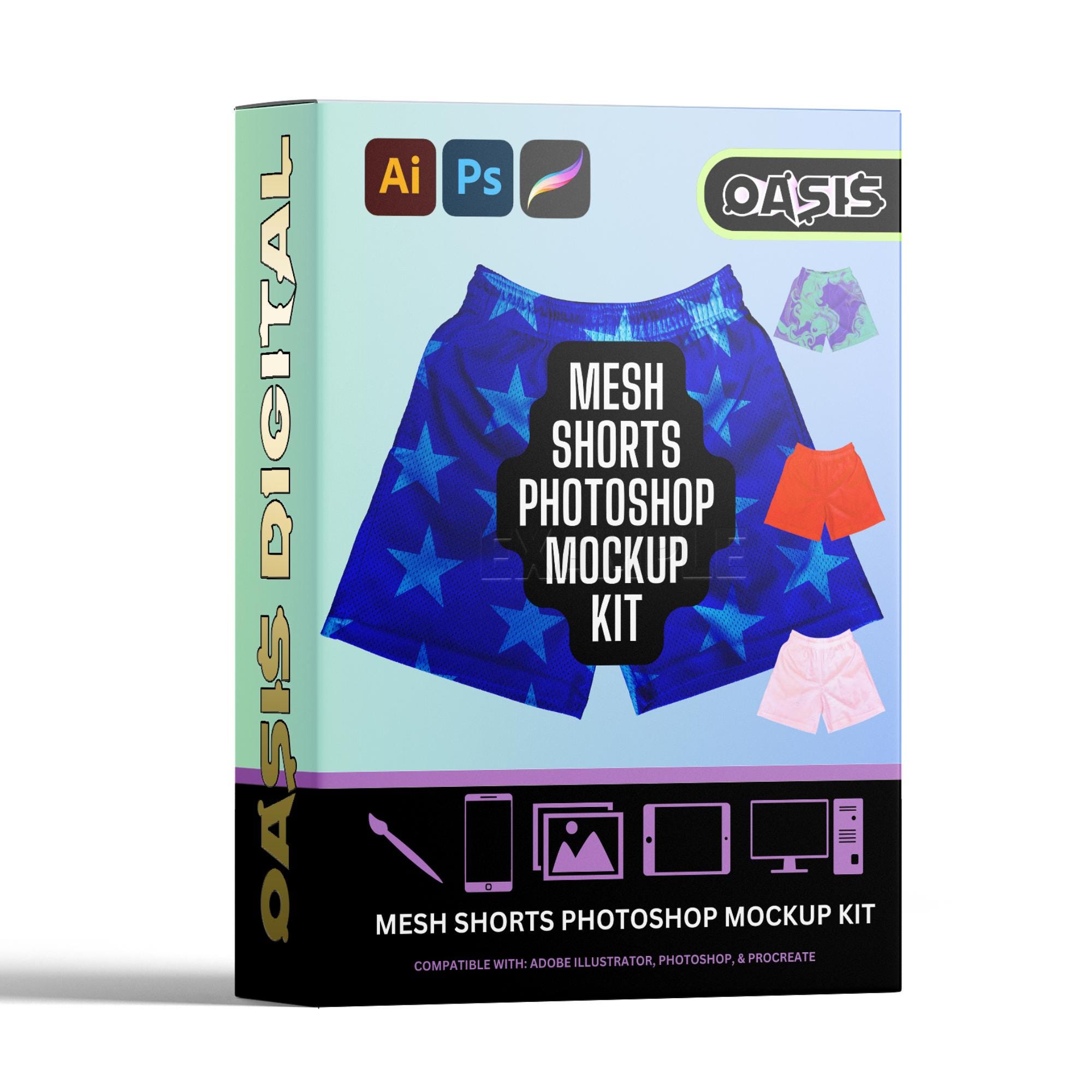 Mesh Shorts Mockup, Mesh Shorts Mock Ups, Black Mesh Shorts Mockup ...