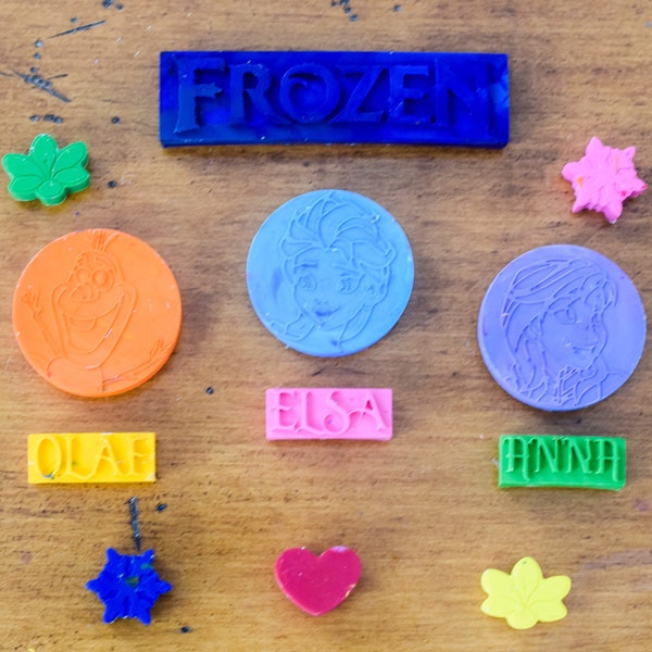 Frozen Crayons - Etsy