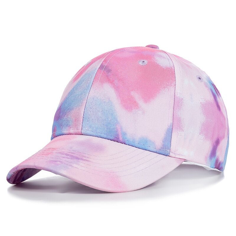 Multicolor Tie-dyed Cap Printing Baseball Hat Cap Summer Hat - Etsy UK