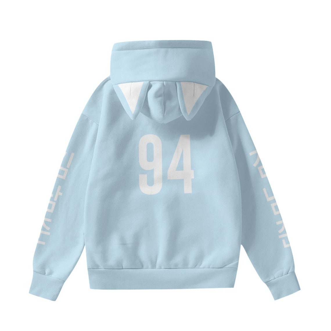 RM Pastel Blue Hoodie Cat Ears Hoodie Koala Bear Army Gift Idea Kpop ...