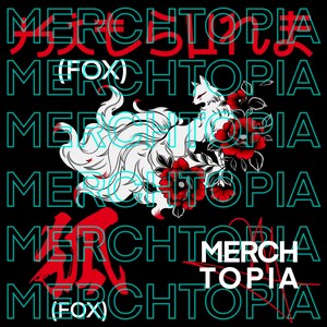 Kitsune Fox Black Kimono Nine Tailed Fox Mask Spirit Japan Kami Inari ...