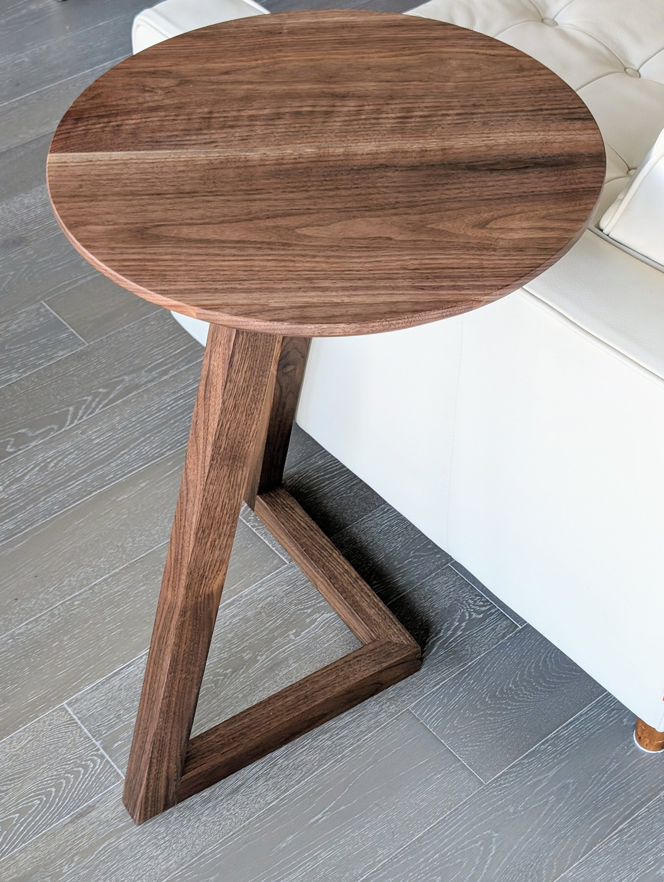 Solid Black Walnut End Table - Etsy Canada