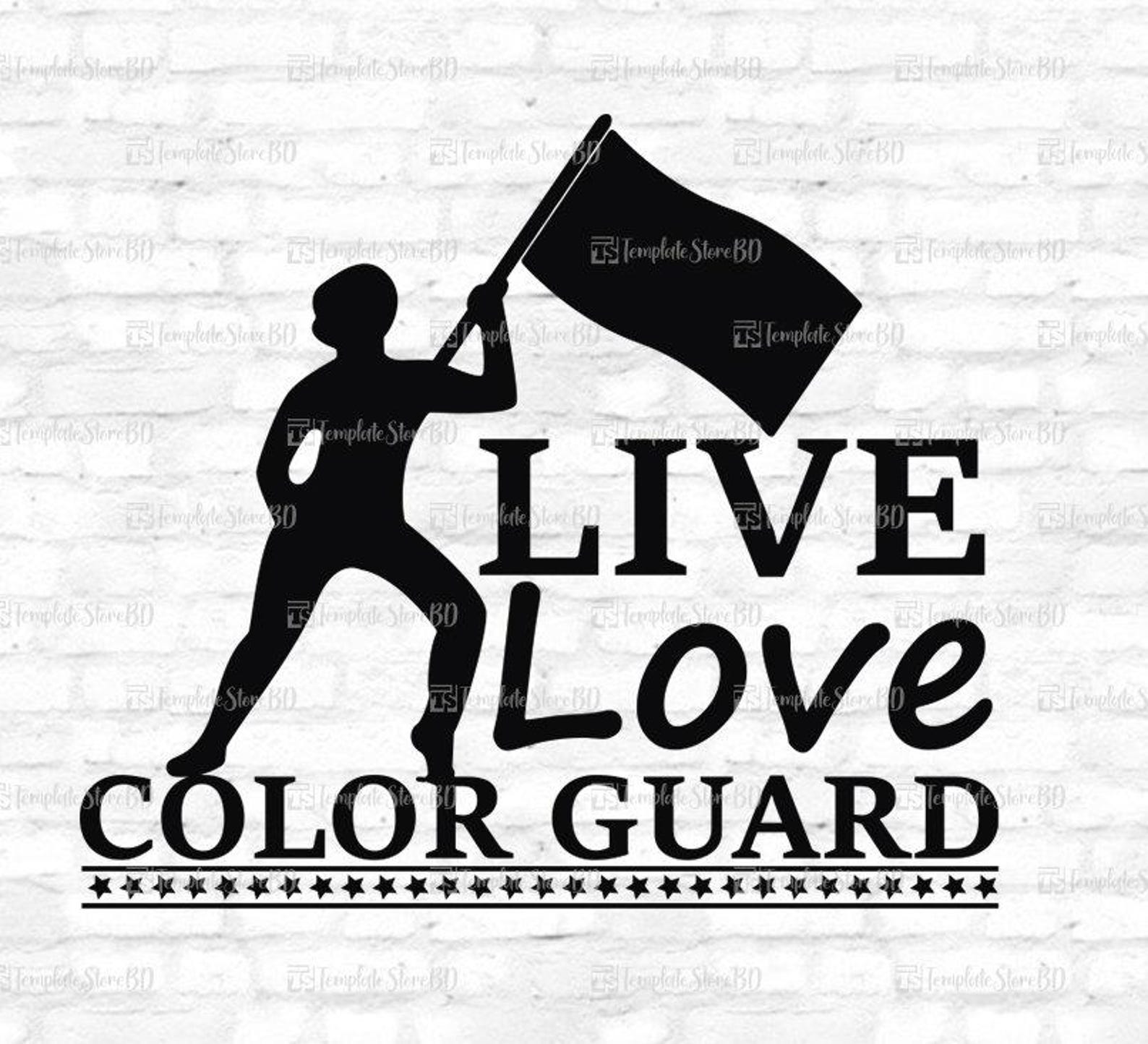 Color Guard Quotes Bundle | Color Guard Mom Svg | Color Guard Svg ...