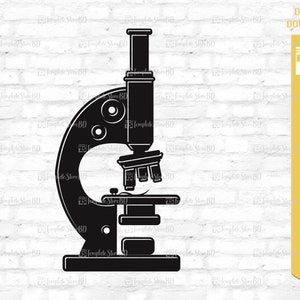 Microscope SVG Bundle Microscope SVG Microscope Clipart Cut | Etsy