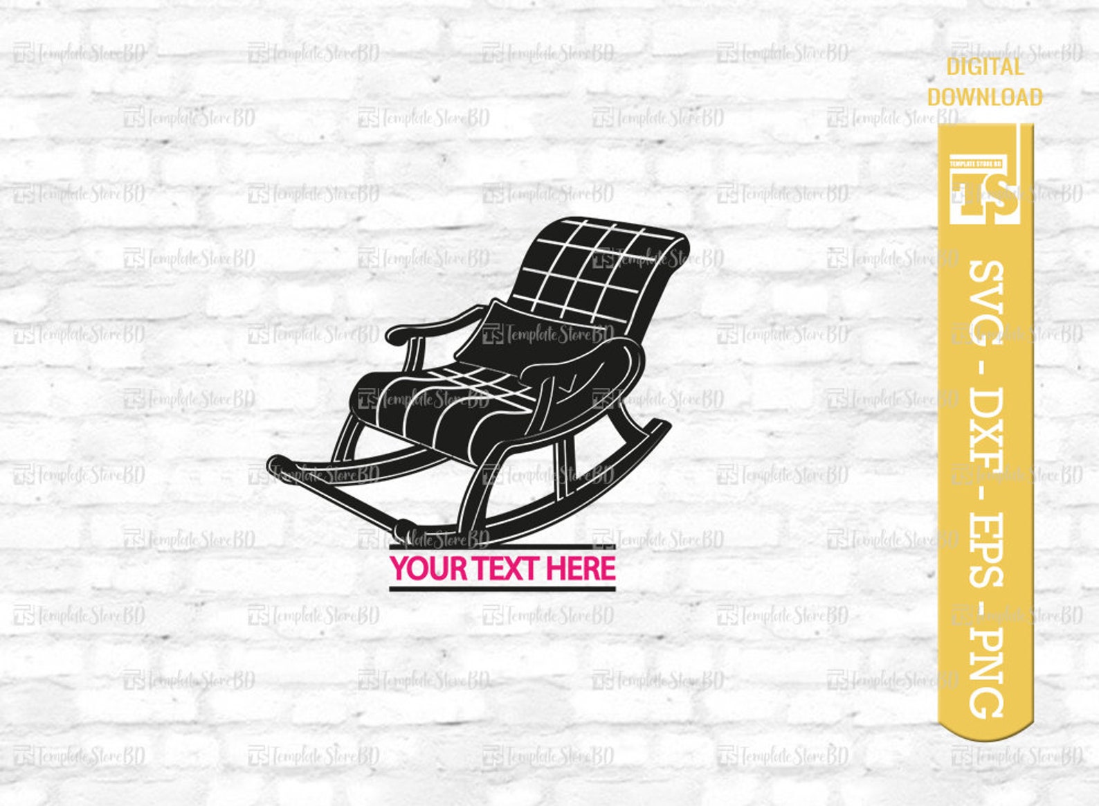 Porch Rocking Chair SVG, Chair SVG, Rocking Chair SVG, Rocking Chair ...
