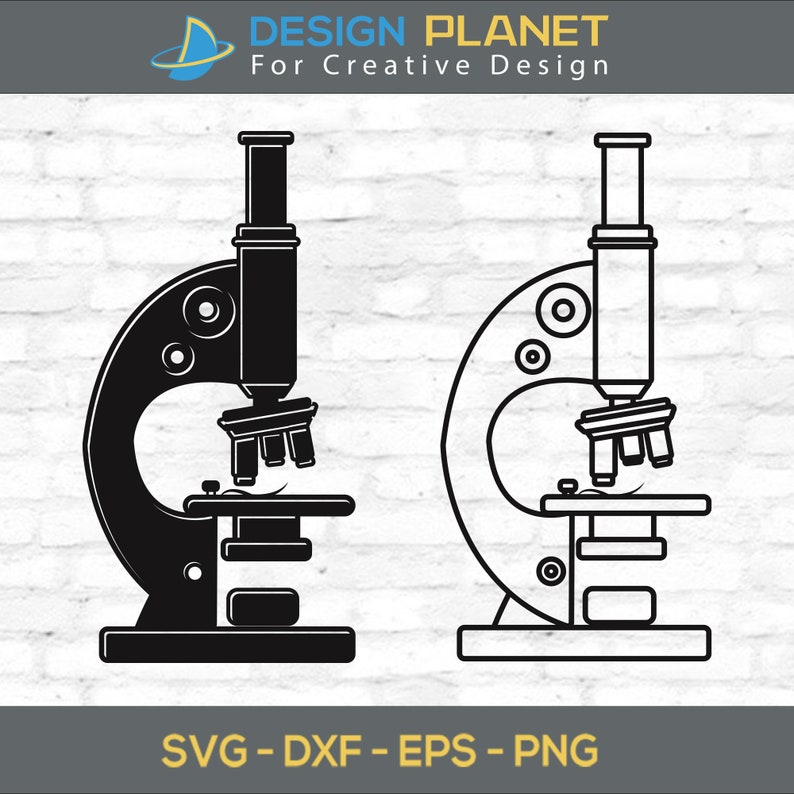 Microscope SVG Bundle, Microscope SVG, Microscope Clipart, Cut Files ...