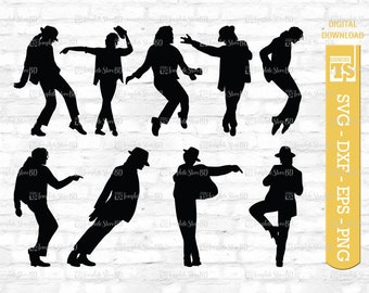 Michael Jackson Svg - Etsy
