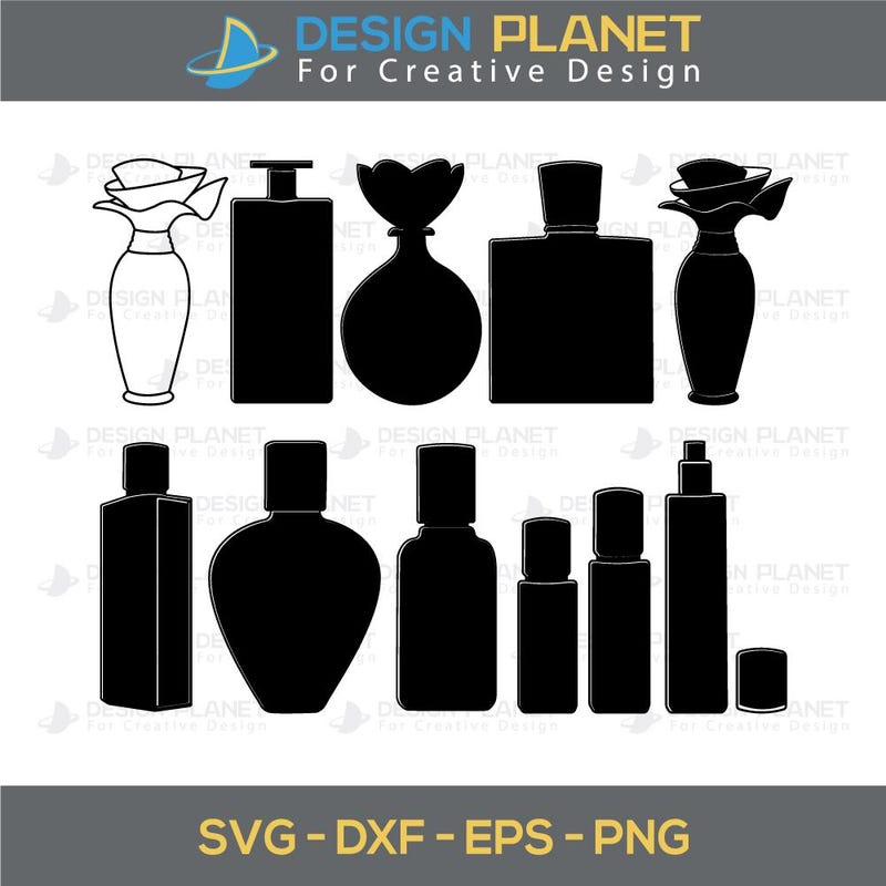 Perfume Bottle Svg - Etsy