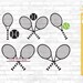 Tennis Racket SVG, Racket PNG, Racket Dxf, Racket Clipart, Tennis ...