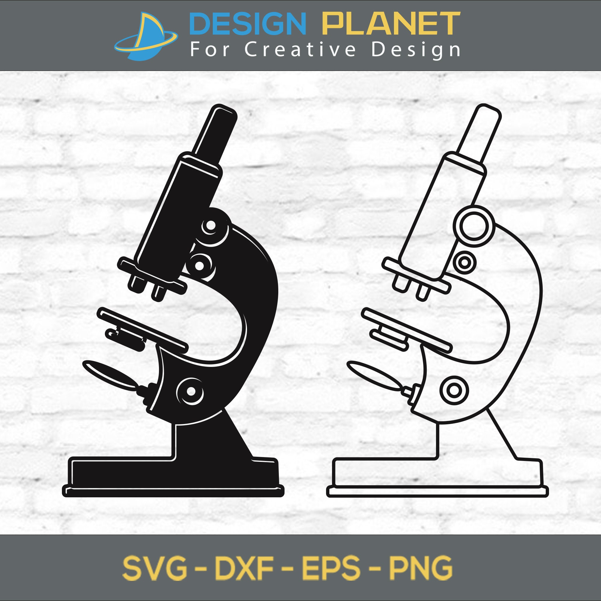 Microscope SVG Bundle, Microscope SVG, Microscope Clipart, Cut Files ...