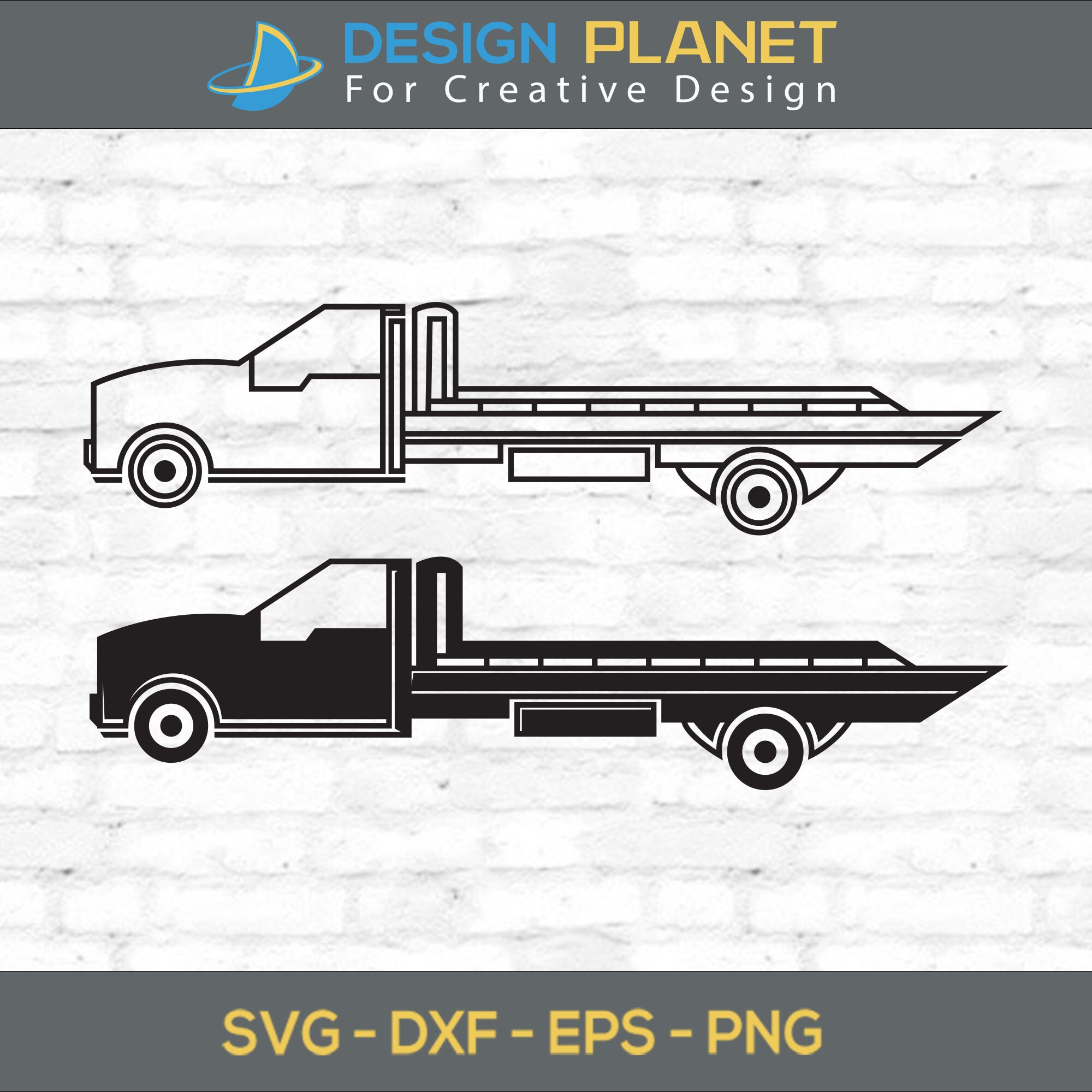 Rollback Truck Svg, Tow Truck Svg, Cut File for Silhouette, Tow Truck ...